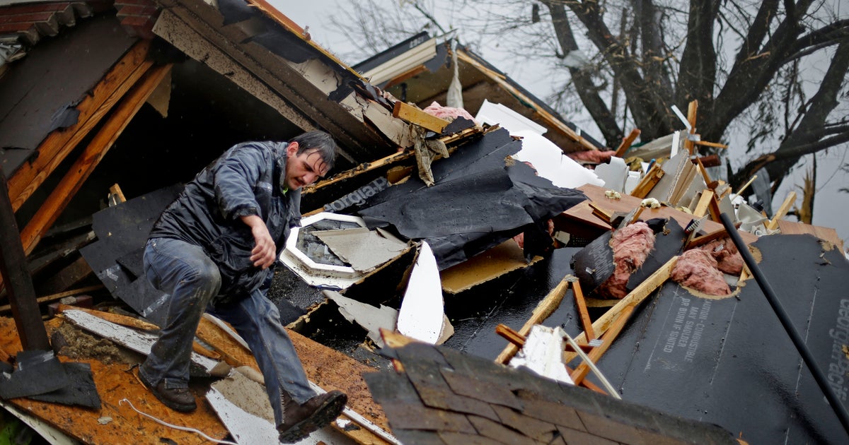 Massive storm system hits the South