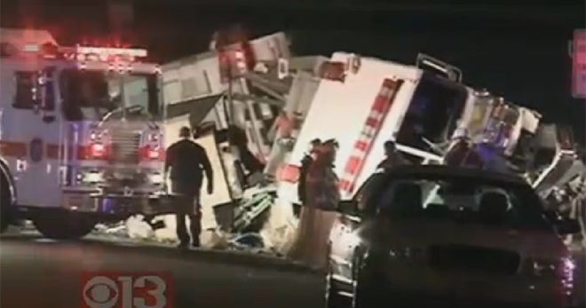 Md. firefighter's severed arm reattached after crash - CBS News