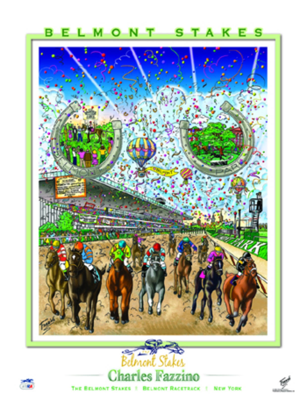 Super Bowl artist Charles Fazzino