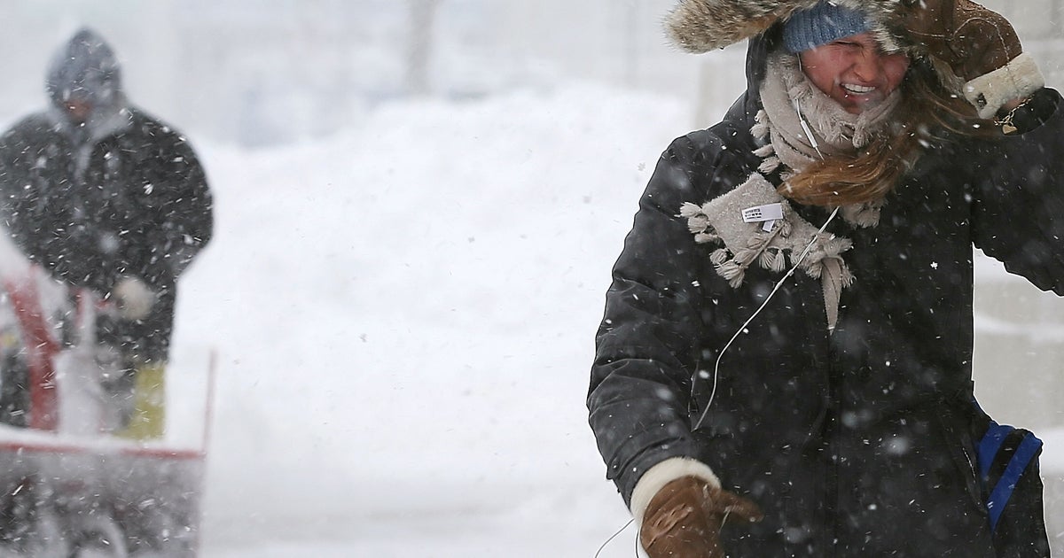 Record-breaking snowstorm batters New England - CBS News