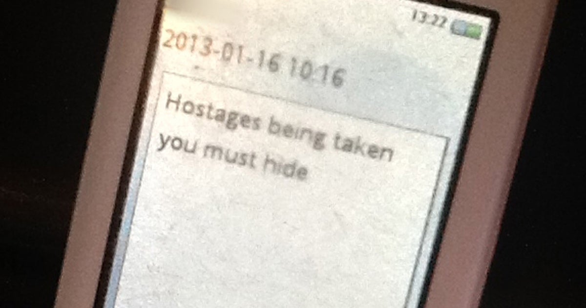 Texting loved ones during a terrorist attack - CBS News