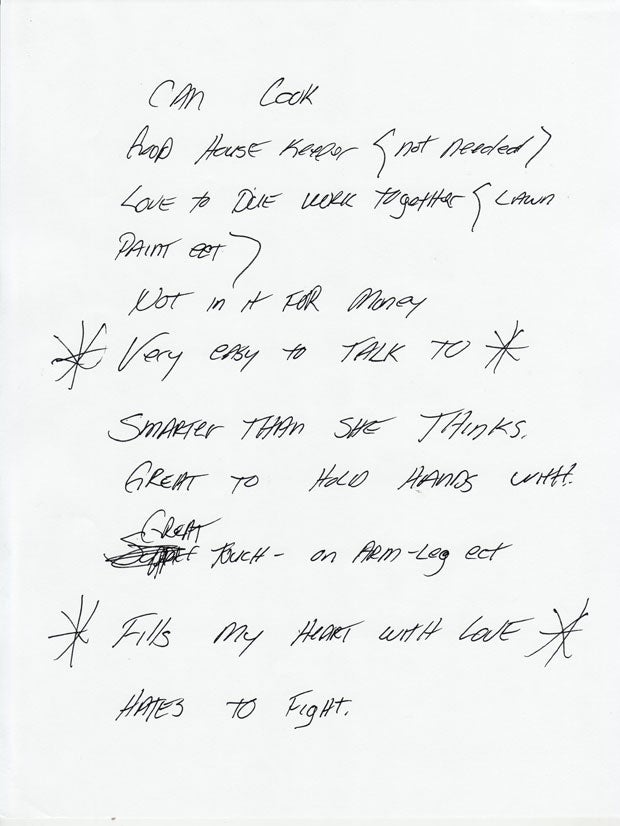 Joe Caronna's love letter to Becky Black