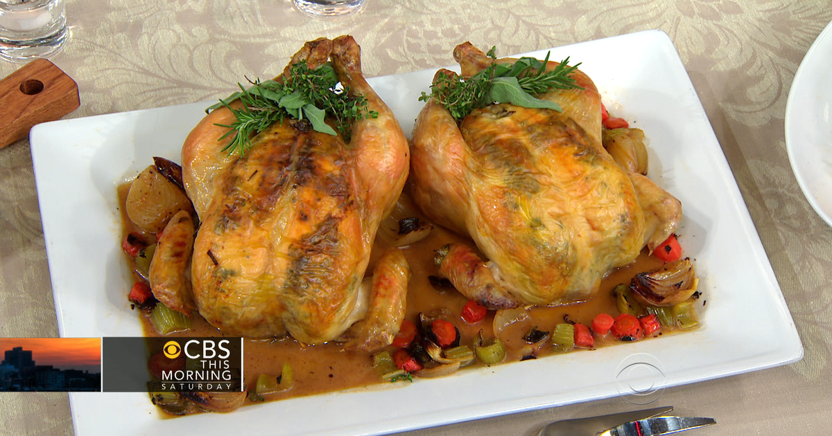 THE Dish: Chef Anne Burrell's roasted chicken - CBS News