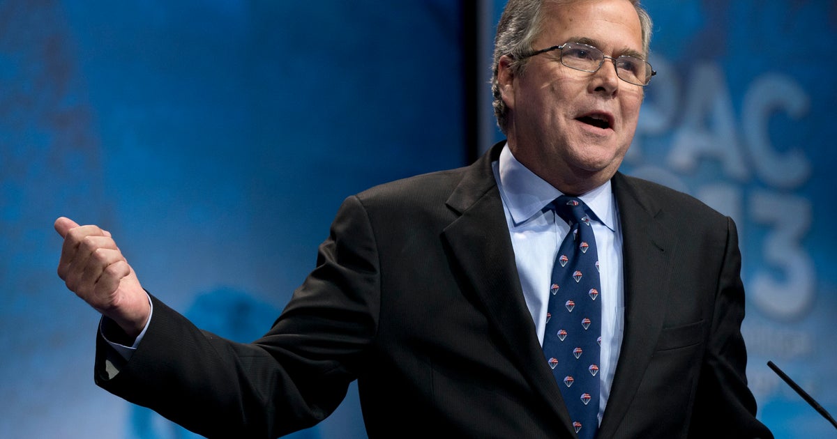 Jeb Bush: Republicans can't be seen as "anti-everything" - CBS News