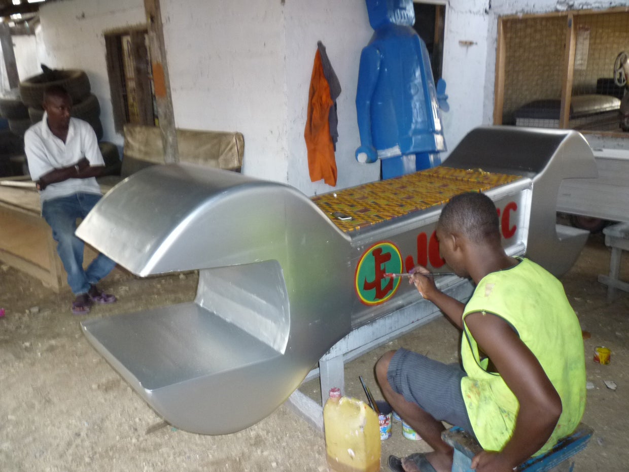 Artful caskets of Ghana