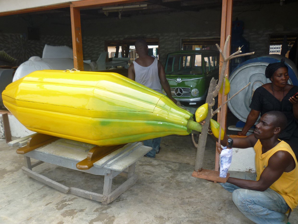 Artful caskets of Ghana