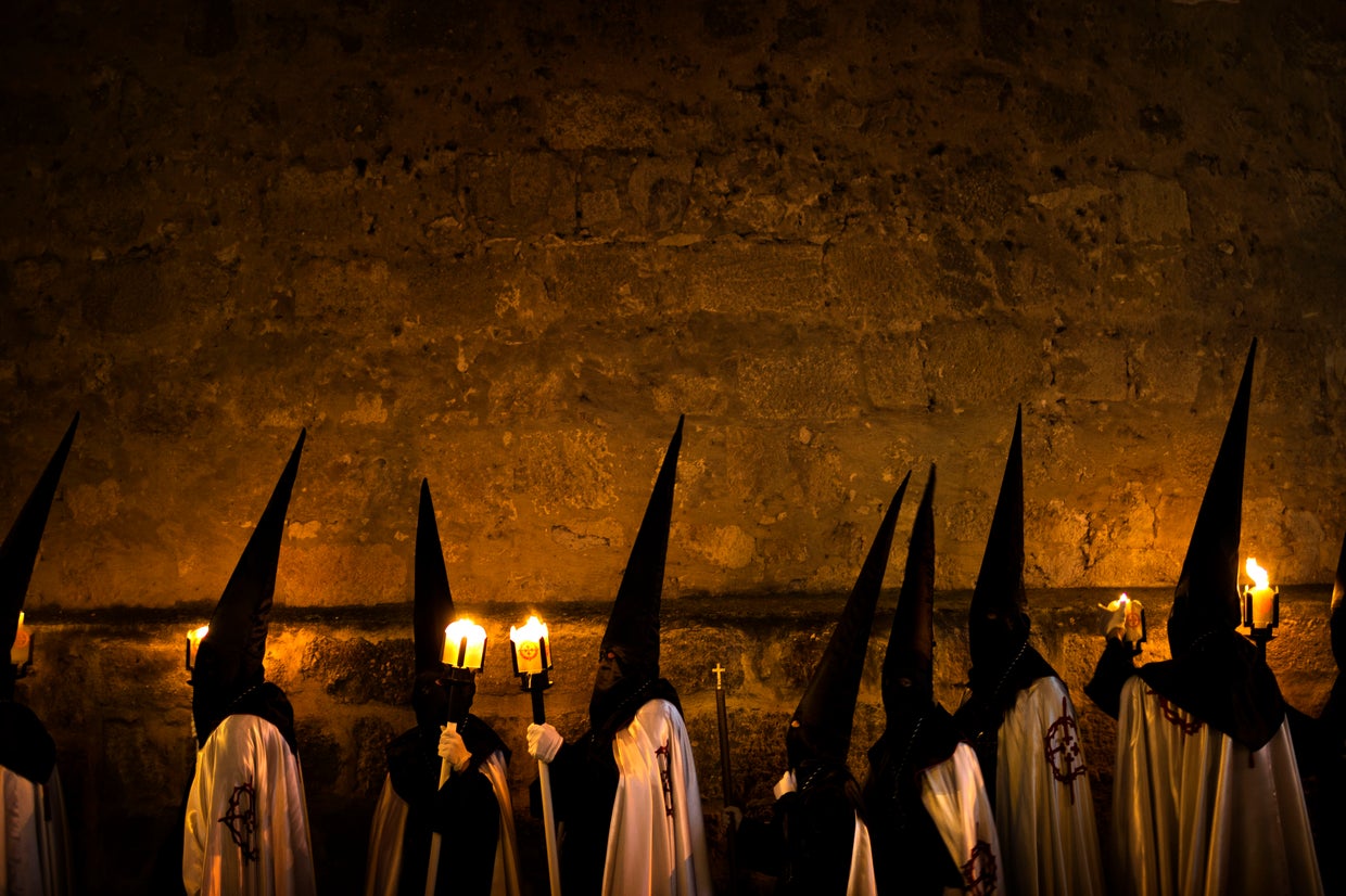 Haunting images of Holy Week in Spain