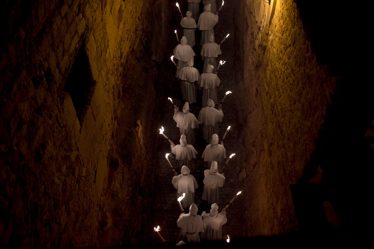 Haunting images of Holy Week in Spain