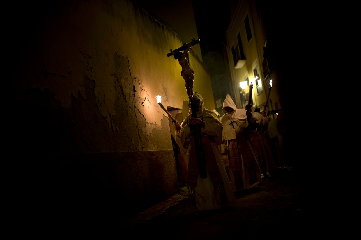 Haunting images of Holy Week in Spain