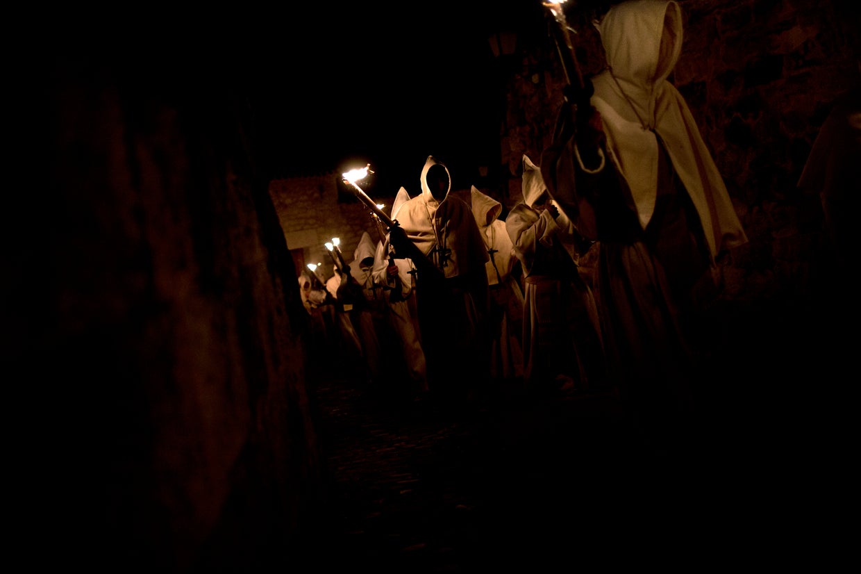 Haunting images of Holy Week in Spain