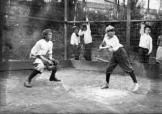 America's pastime: Historic images of baseball