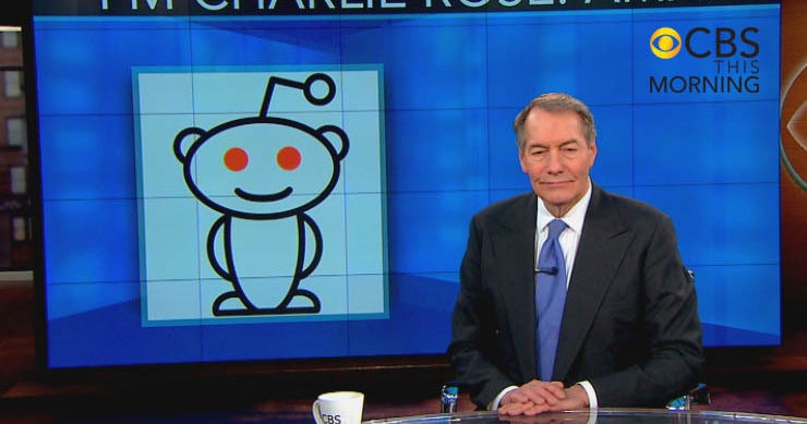 Charlie Rose talks media feuds and dream guests in Reddit AMA - CBS News