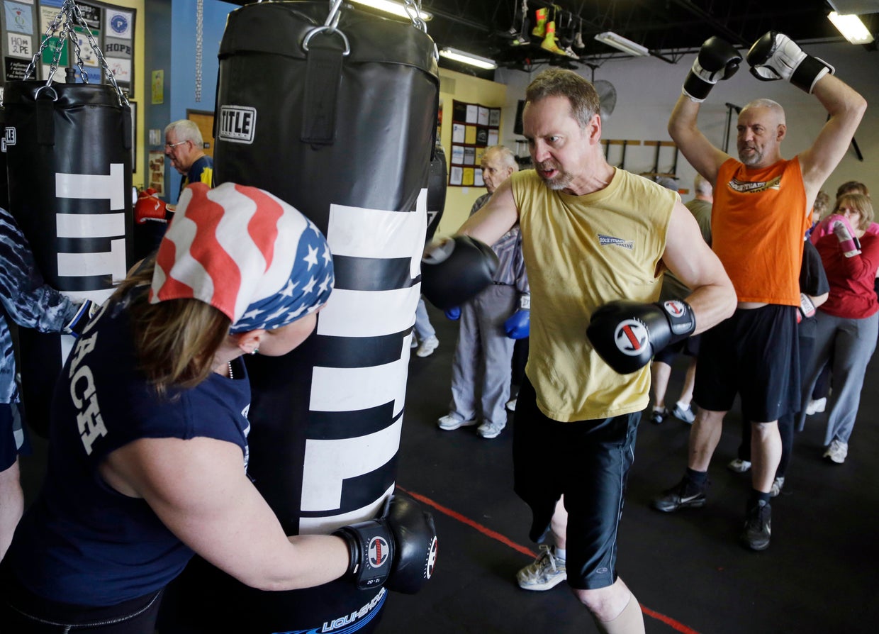 Fighting Parkinson's with boxing