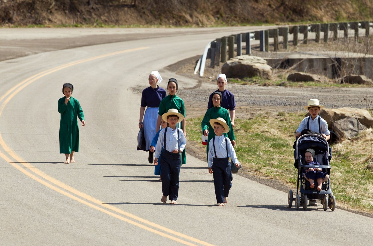 Rare look inside Amish community
