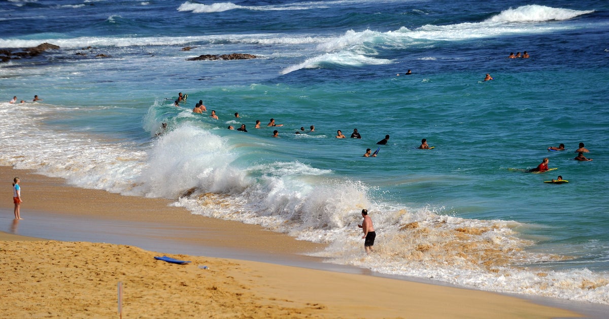 Abandoned newborn found crying on Hawaii beach - CBS News