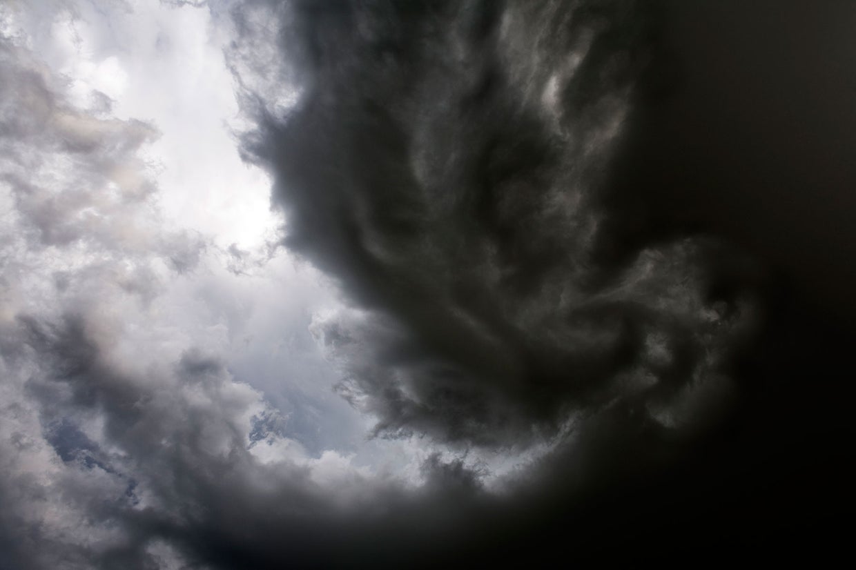 Stunning storm clouds