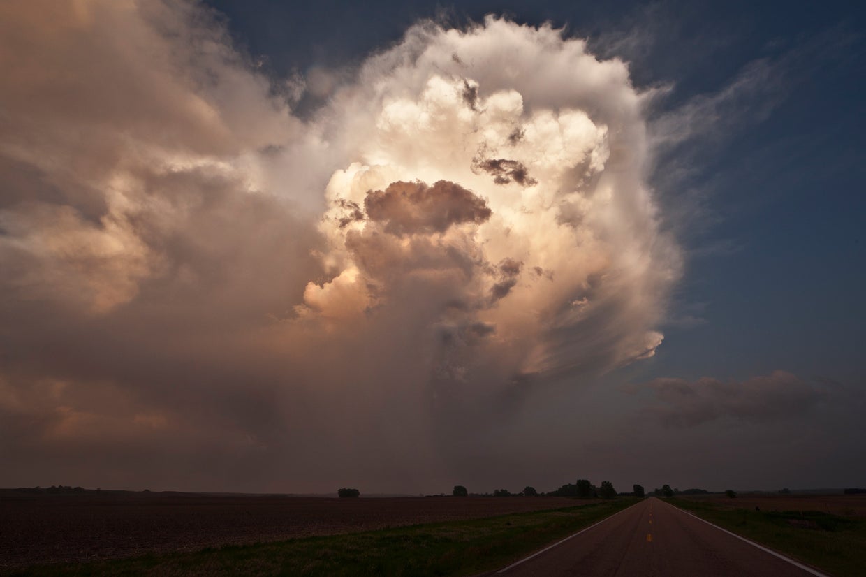 Stunning storm clouds