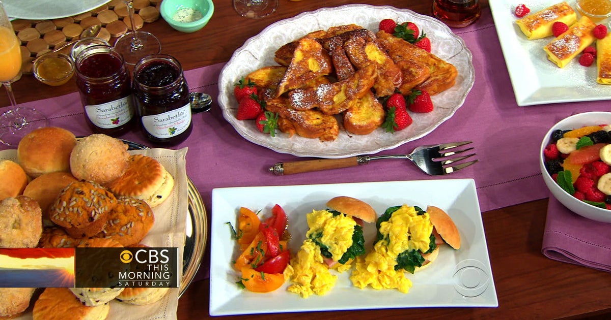 THE Dish: Chef Sarabeth Levine's ultimate Mother's Day brunch - CBS News