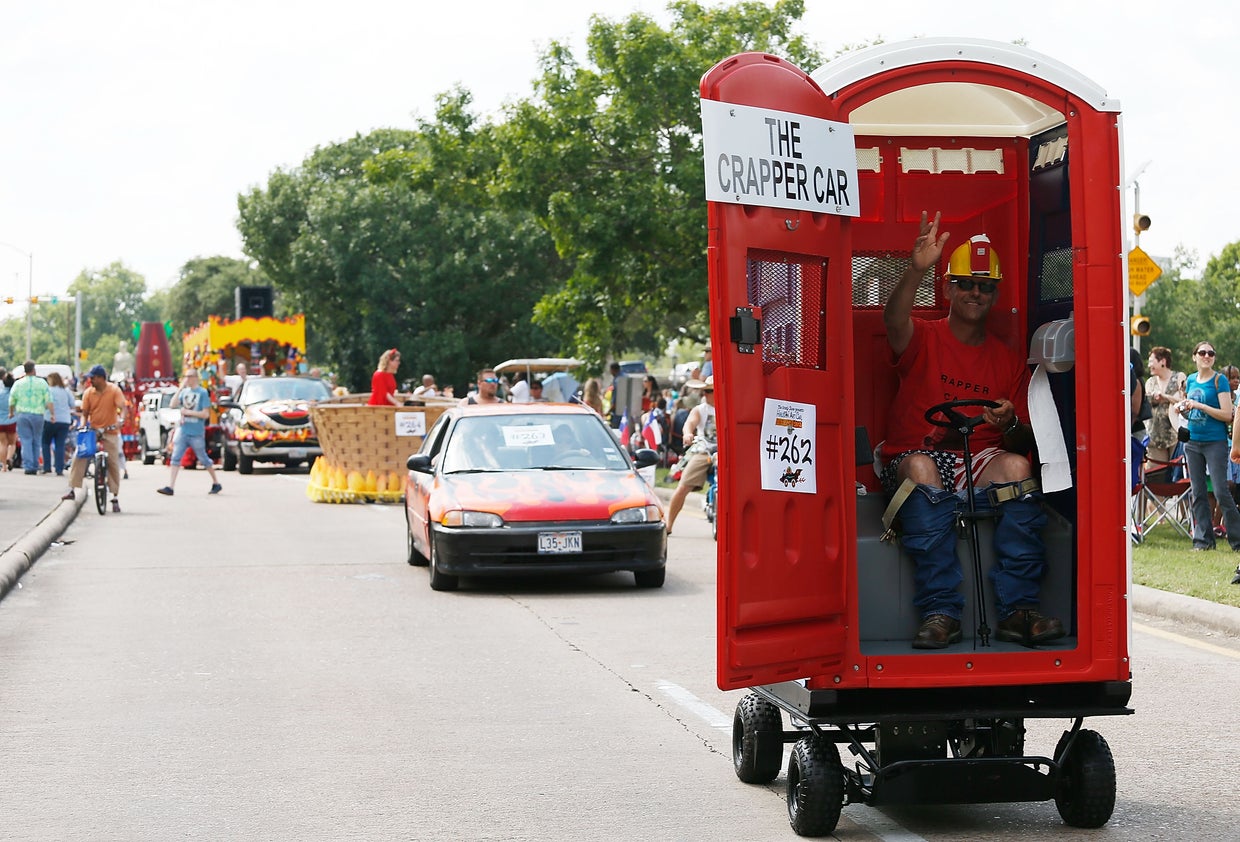 Creative cars on parade