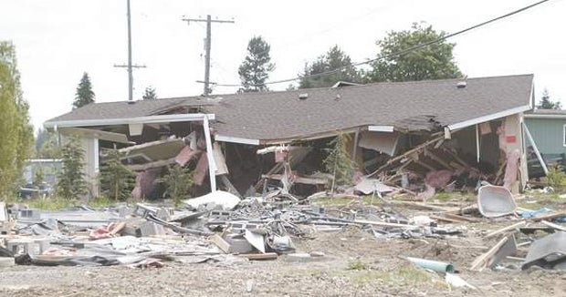Washington bulldozer rampage caused $300k in damage - CBS News