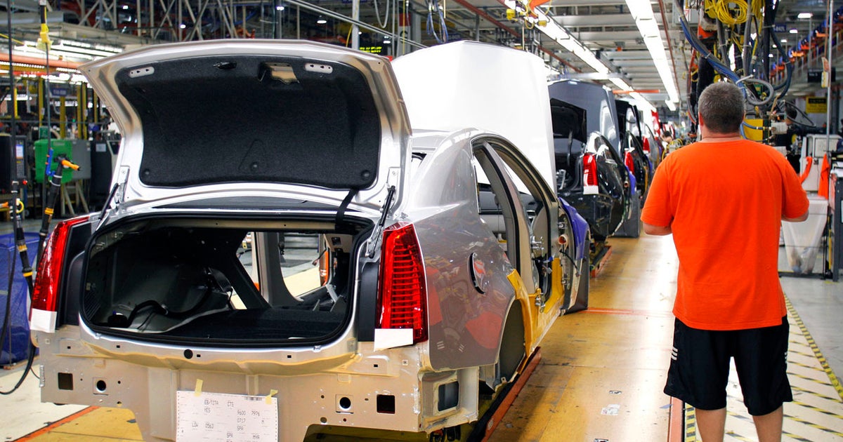 U.S. factories rebound with best growth in 2 years - CBS News