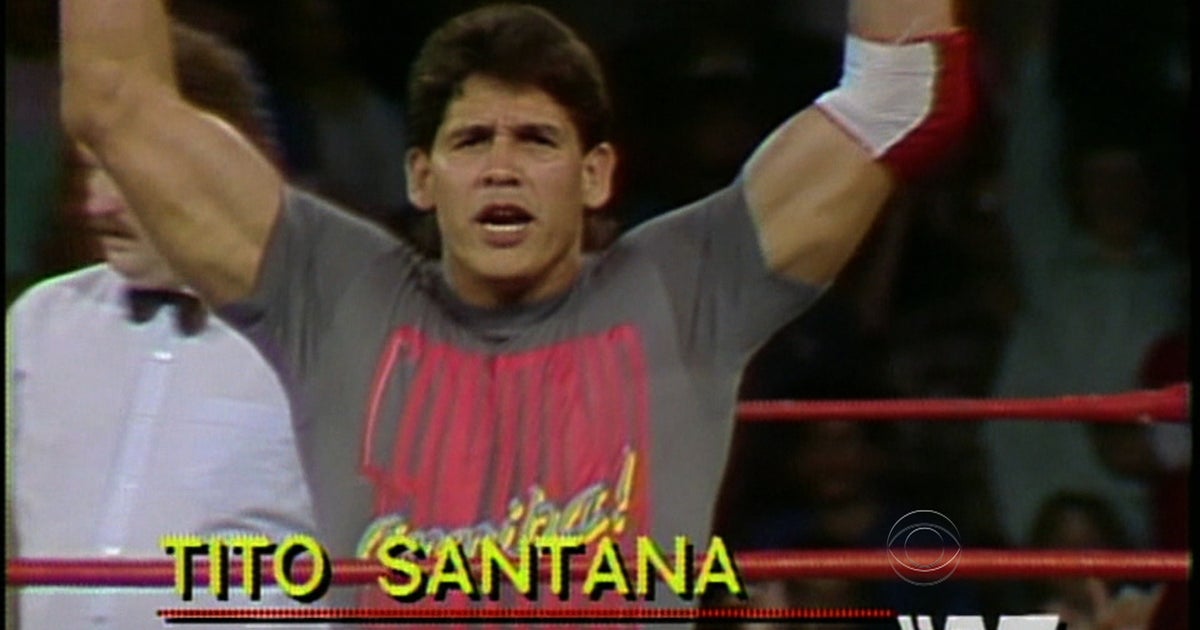 Tito Santana: From pro wrestler to teacher - CBS News