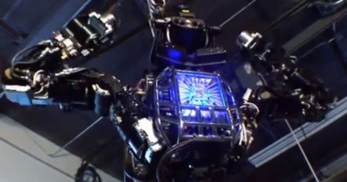 Meet ATLAS: DARPA reveals giant humanoid robot - CBS News