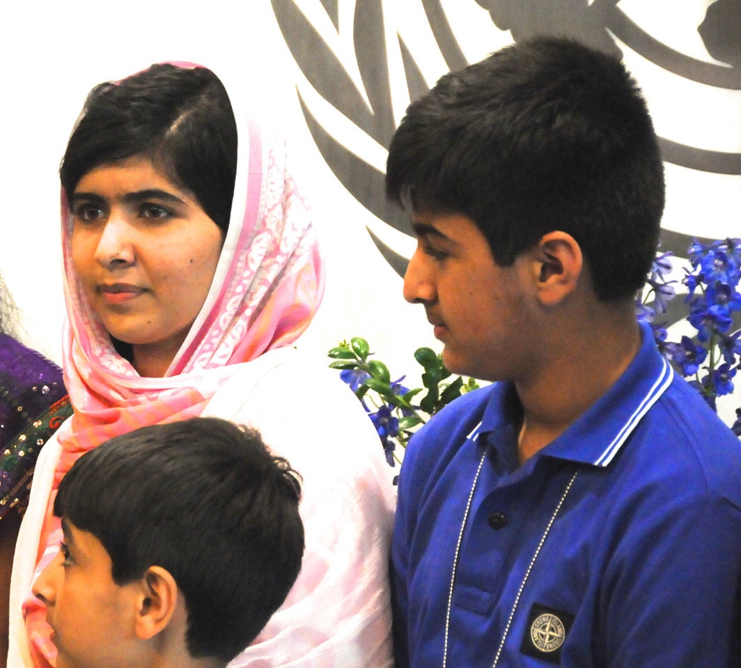 Former U.K. PM Brown hails Pakistan's Malala Yousafzai as "powerful ...
