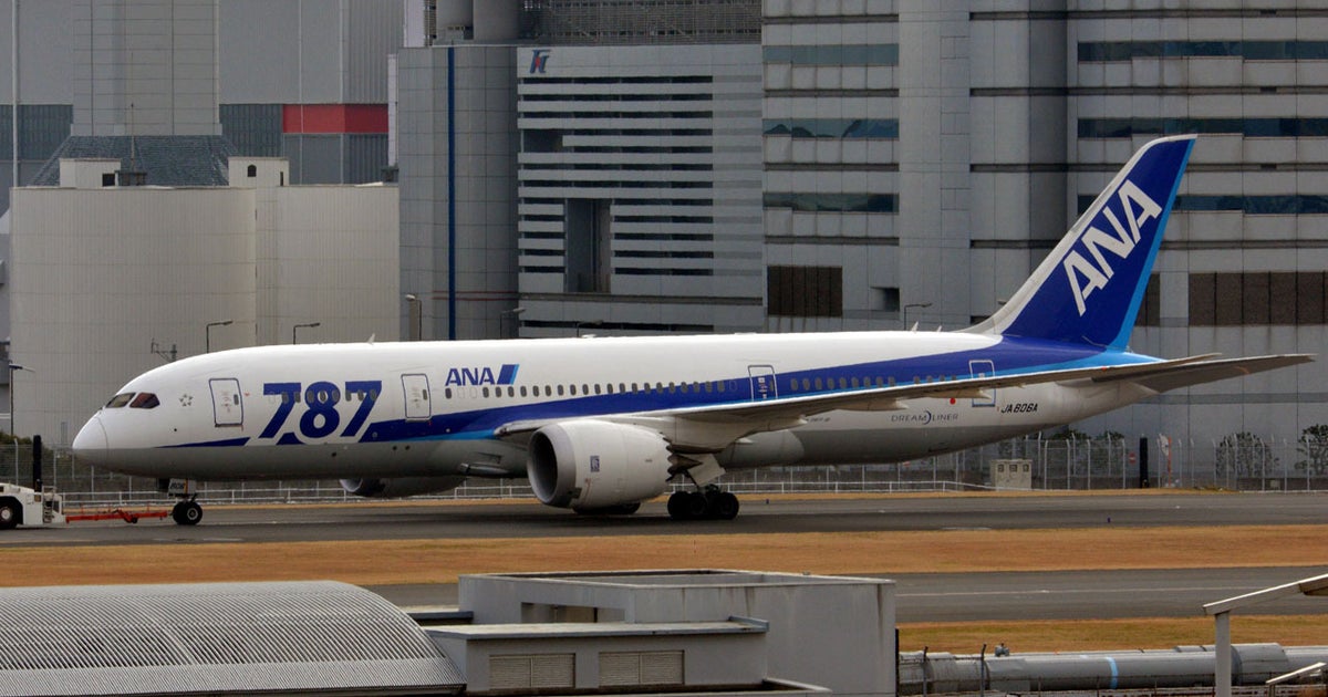 Japan's ANA finds damaged beacons on 787 Dreamliners - CBS News