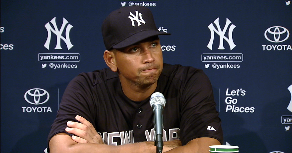 Emotional Alex Rodriguez: It's "been a nightmare" - CBS News
