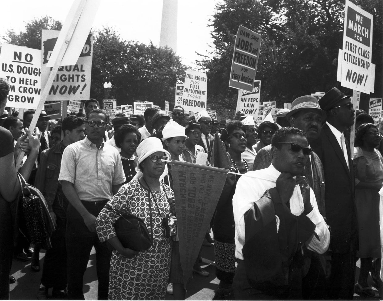 Rare photos of the March on Washington for Jobs and Freedom from 1963