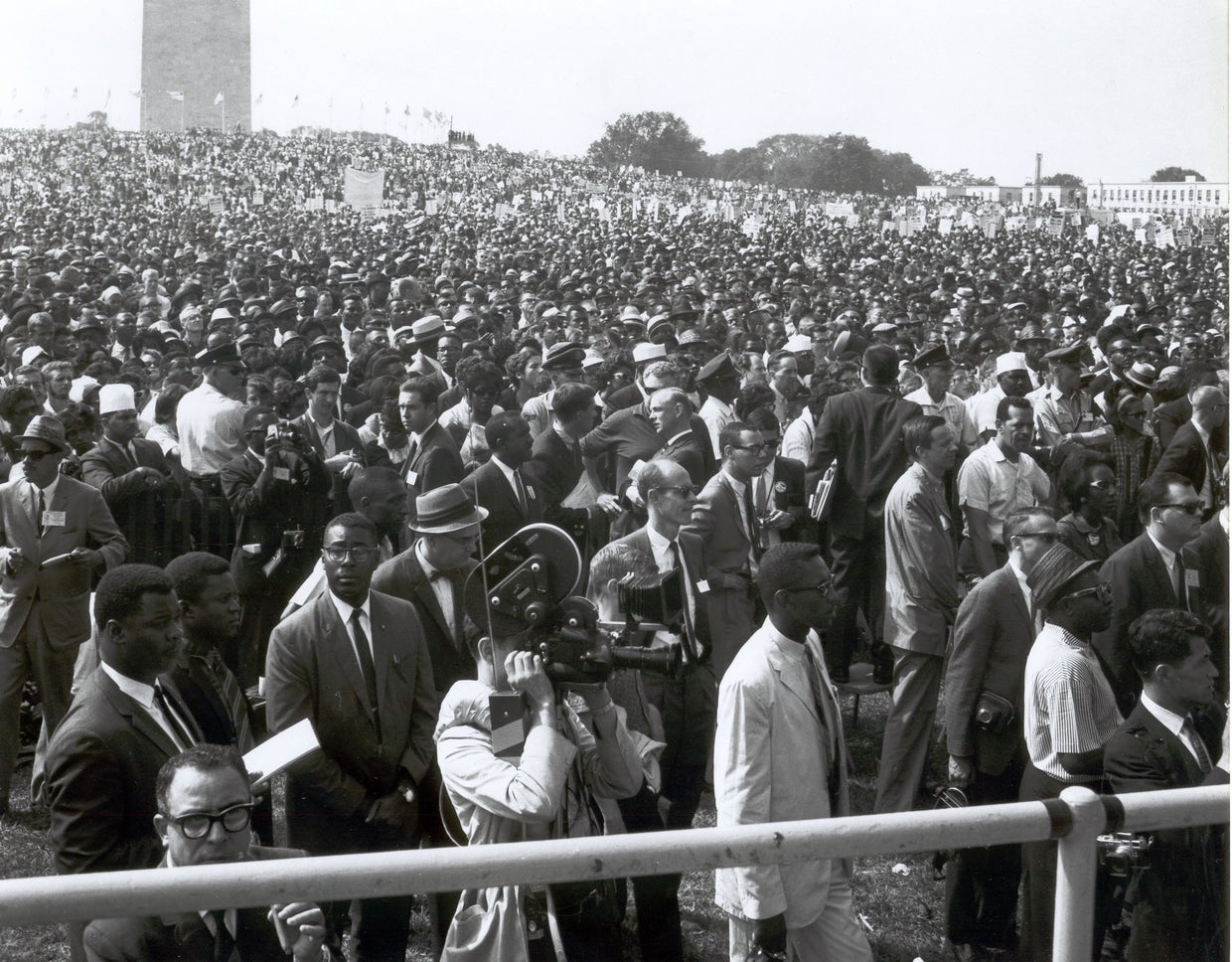 Rare photos of the March on Washington for Jobs and Freedom from 1963