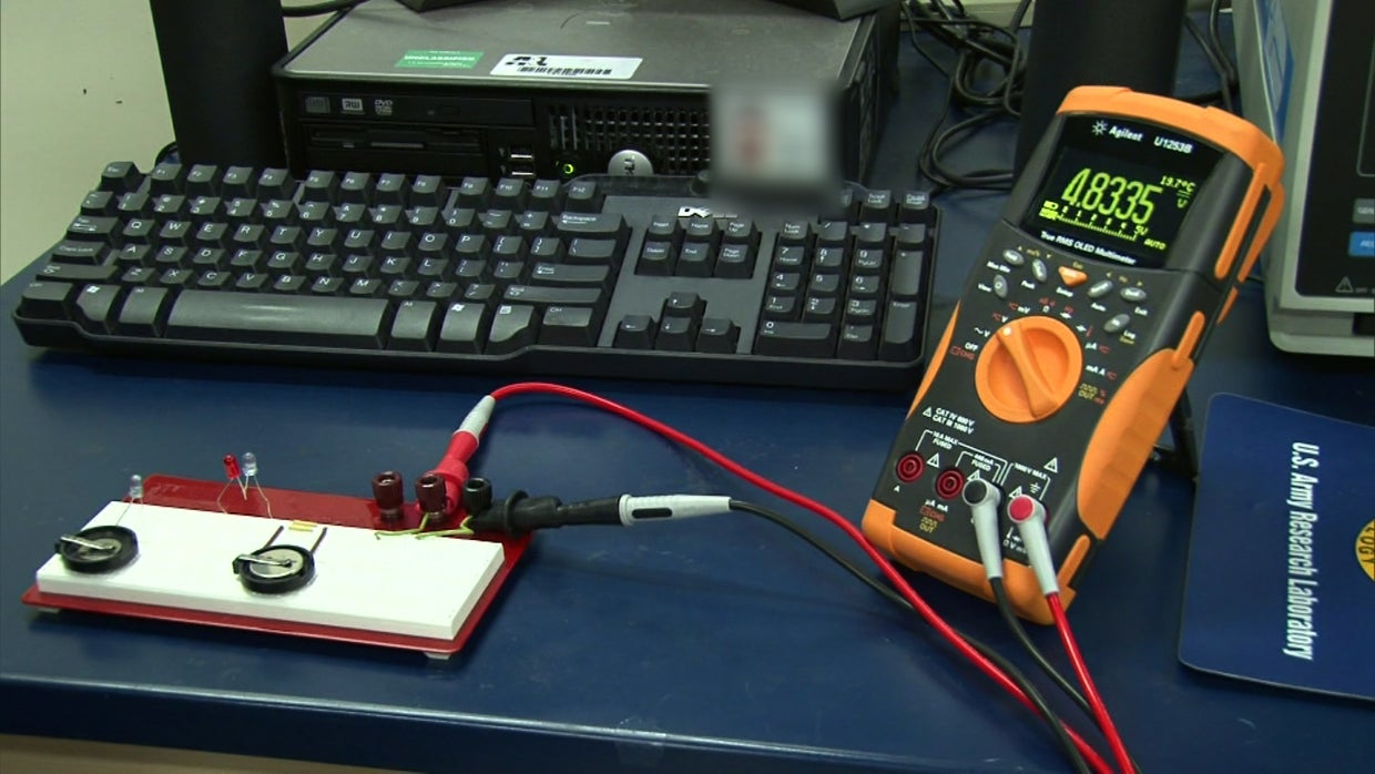 Army scientists max out battery power to save soldiers' lives - CBS News