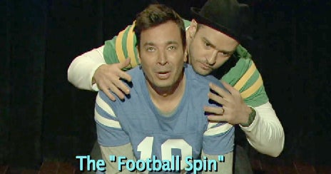 Timberlake and Fallon: Evolution of End Zone Dancing - CBS News