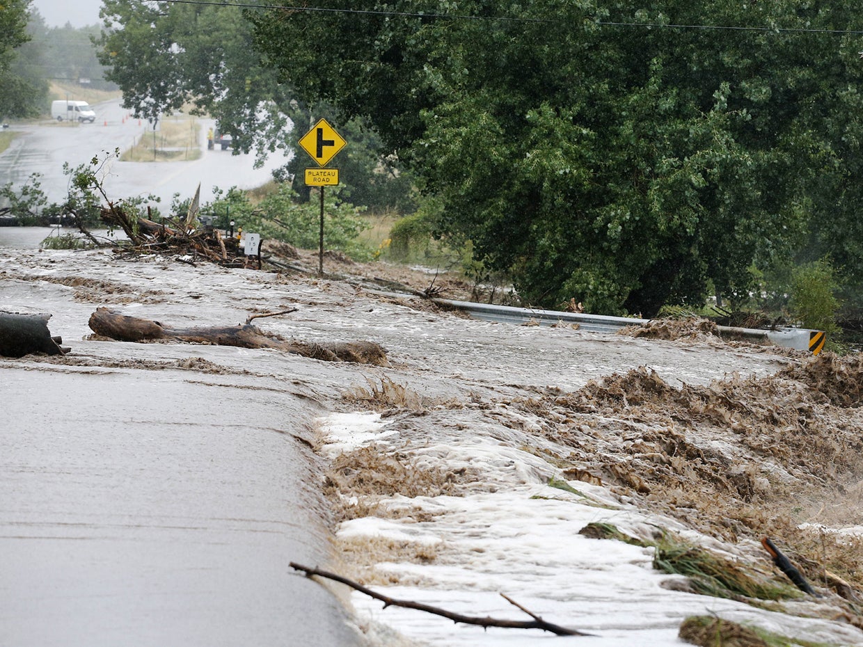 Flash flooding swamps Colorado