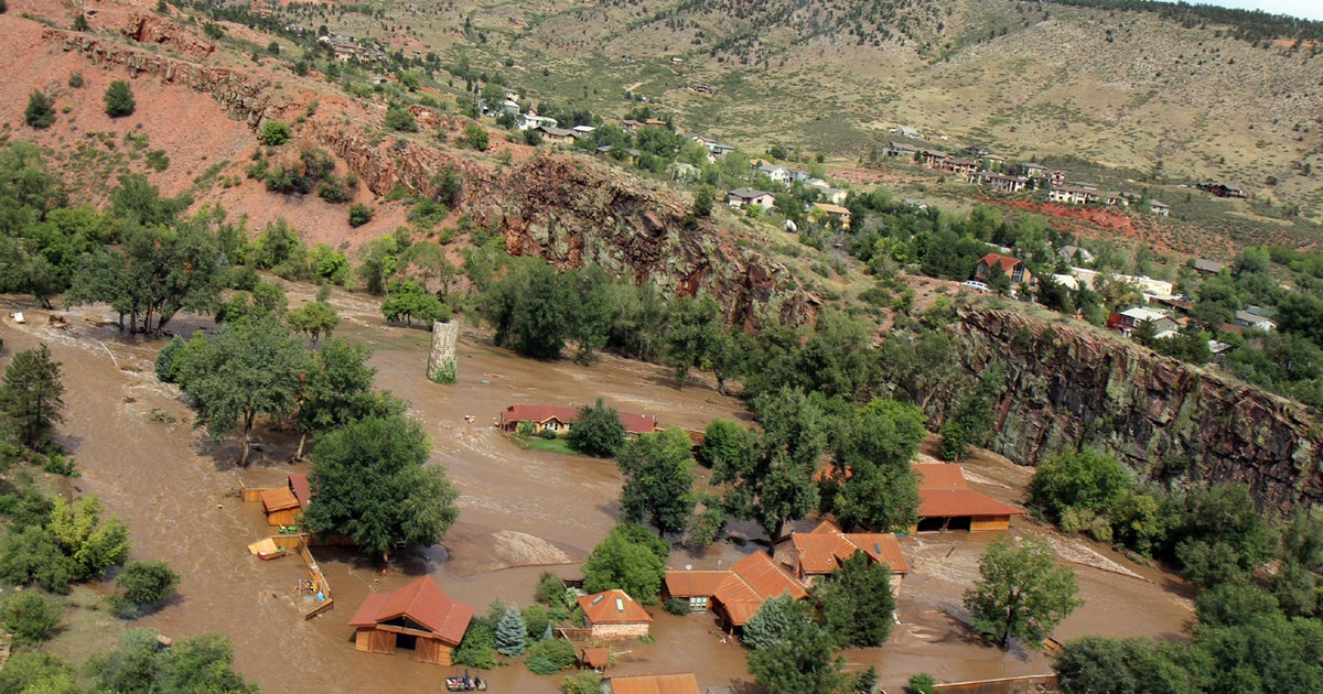 Flash flooding swamps Colorado