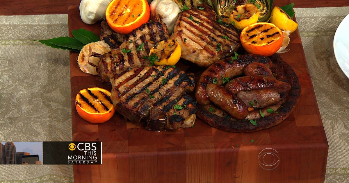 THE Dish: Chef Fabio Trabocchi's Giuseppe Trabocchi Pork Chop - CBS News