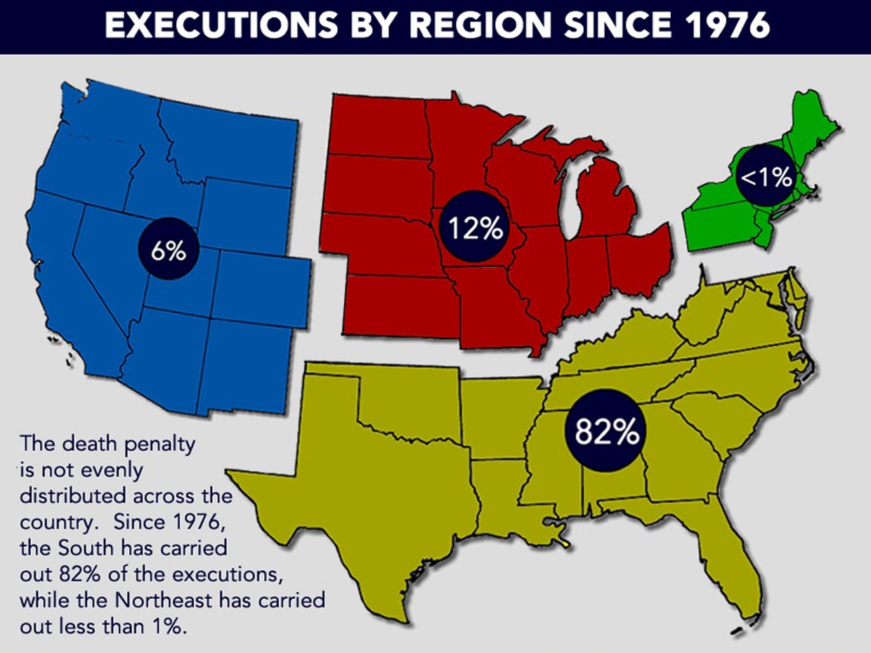 Study: Very small number of counties responsible for most executions ...