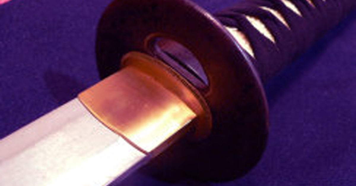 N.J. man allegedly slashed father with sword during dispute - CBS News