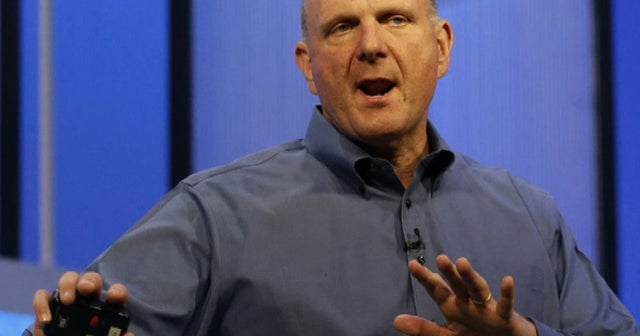 Microsoft step down: CEO Steve Ballmer announces retirement - CBS News