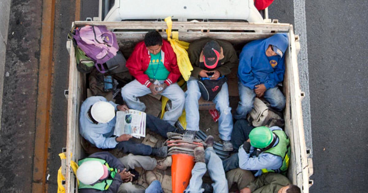 Mexico's commute from above