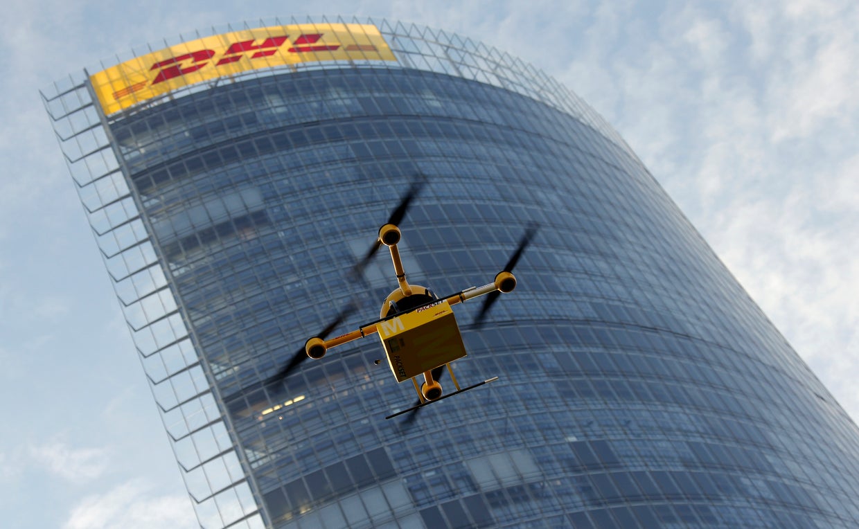 See DHL's futuristic "parcelcopter" drone deliver packages