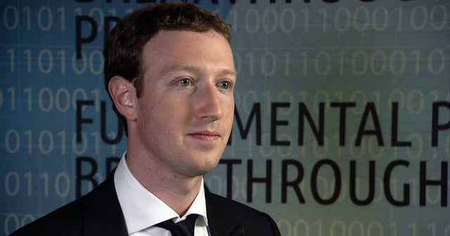 Mark Zuckerberg: "Scientists are heroes" - CBS News