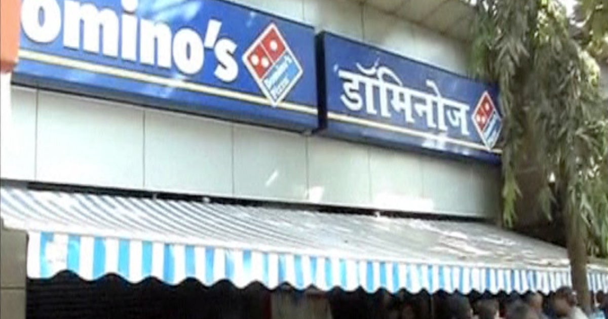 Dominos Pizza ransacked in Mumbai amid U.S.-India tensions - CBS News