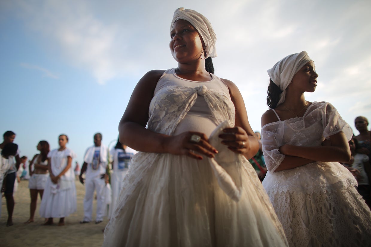 Brazilians celebrate Goddess of the Sea