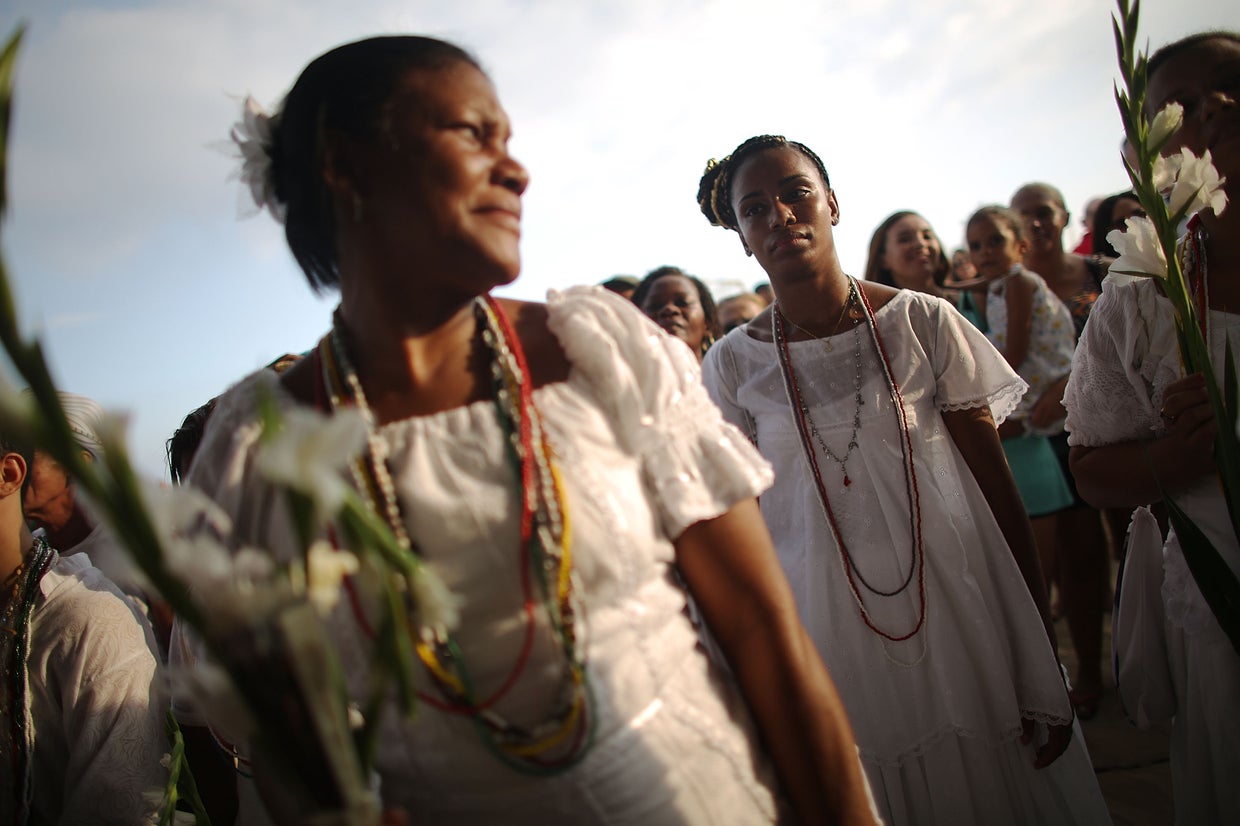 Brazilians celebrate Goddess of the Sea
