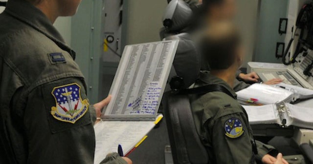 Nuclear missile officers decertified for cheating - CBS News