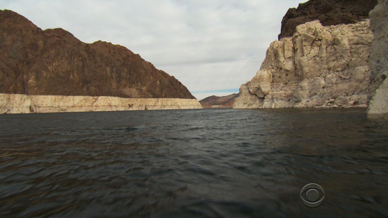 Lake Mead is shrinking -- and with it Las Vegas' water supply - CBS News