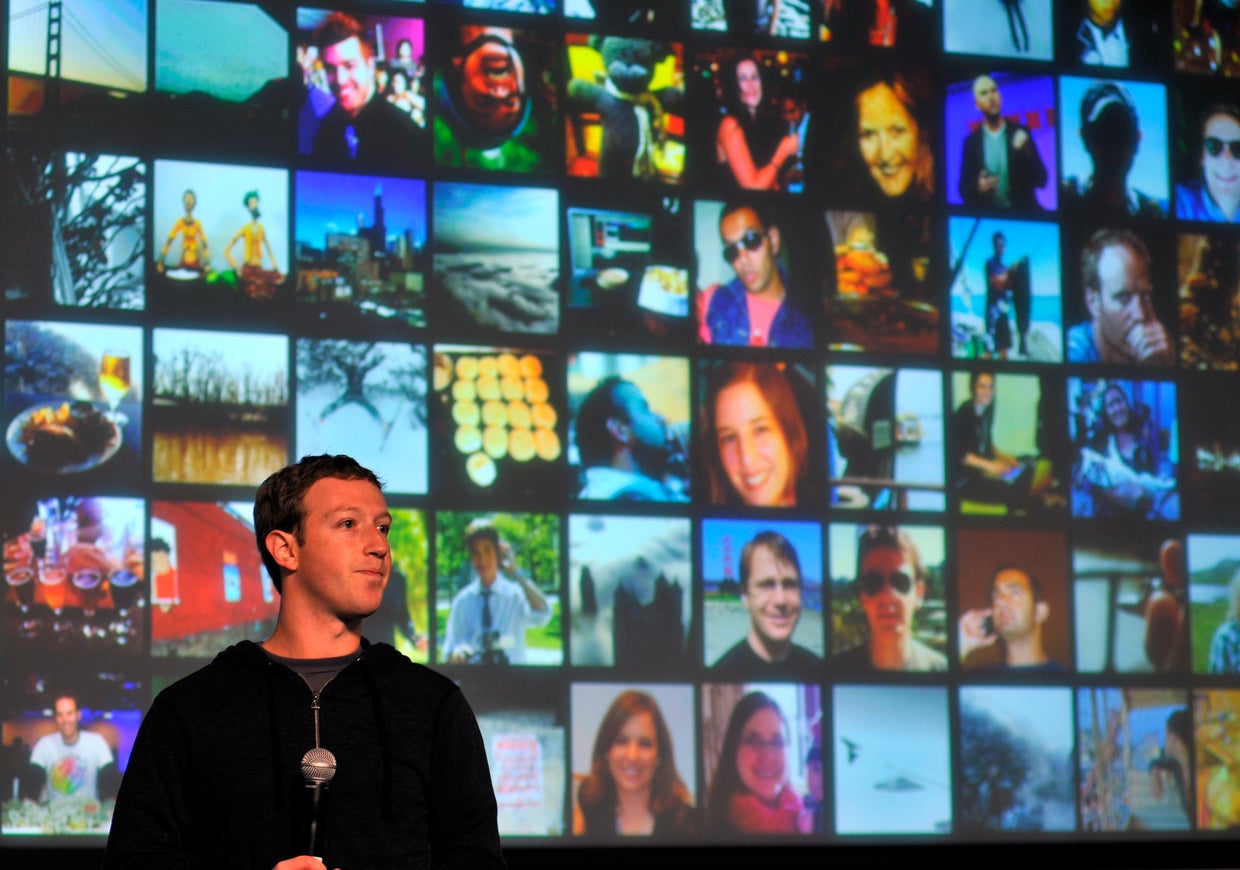 Facebook through the years