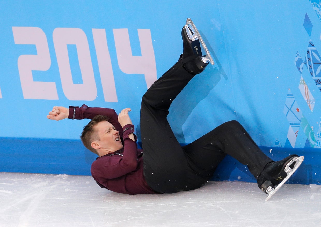 Wipe outs at Sochi 2014 winter Olympics